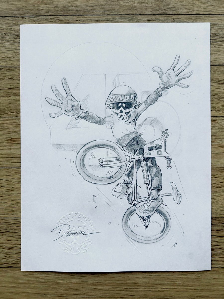 "45 RAD ANNIVERSARY" SKETCH – RADICAL RICK