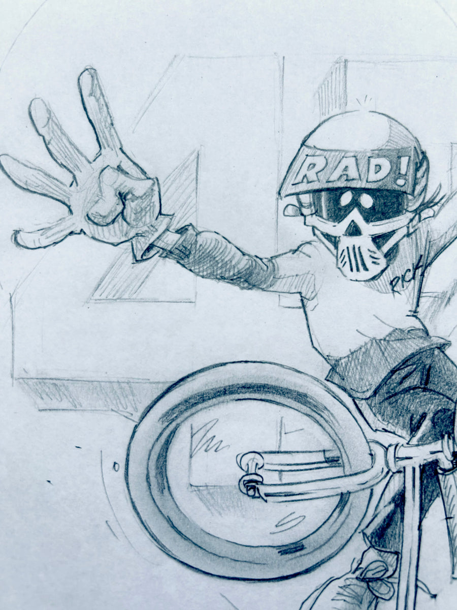 "45 RAD ANNIVERSARY" SKETCH – RADICAL RICK