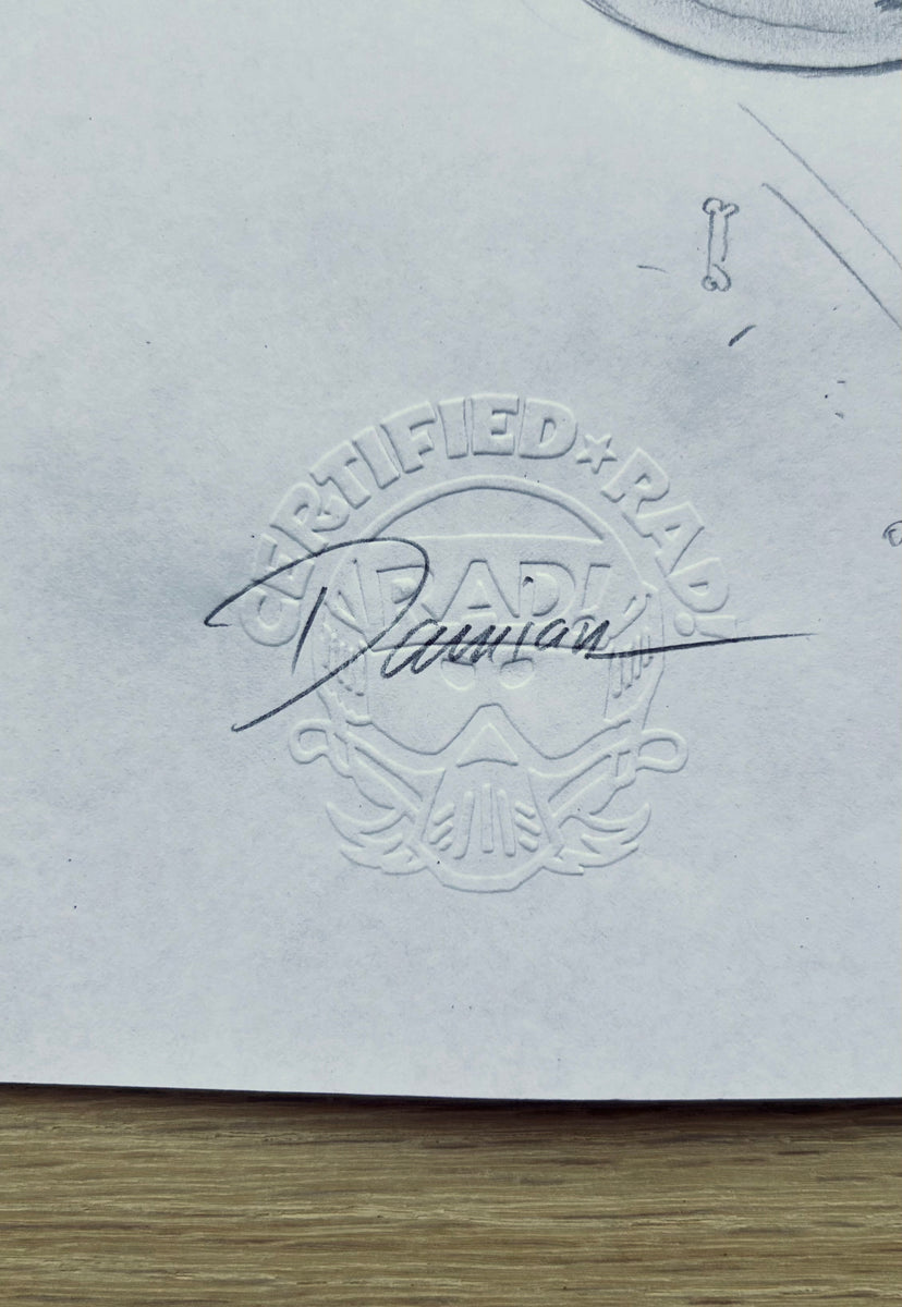 "45 RAD ANNIVERSARY" SKETCH – RADICAL RICK