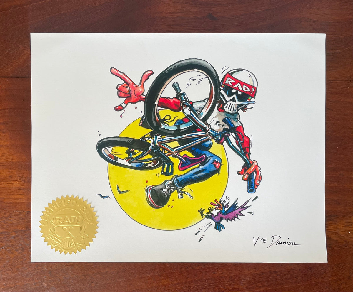 Rad Sun Up LIMITED EDITION PRINT – RADICAL RICK