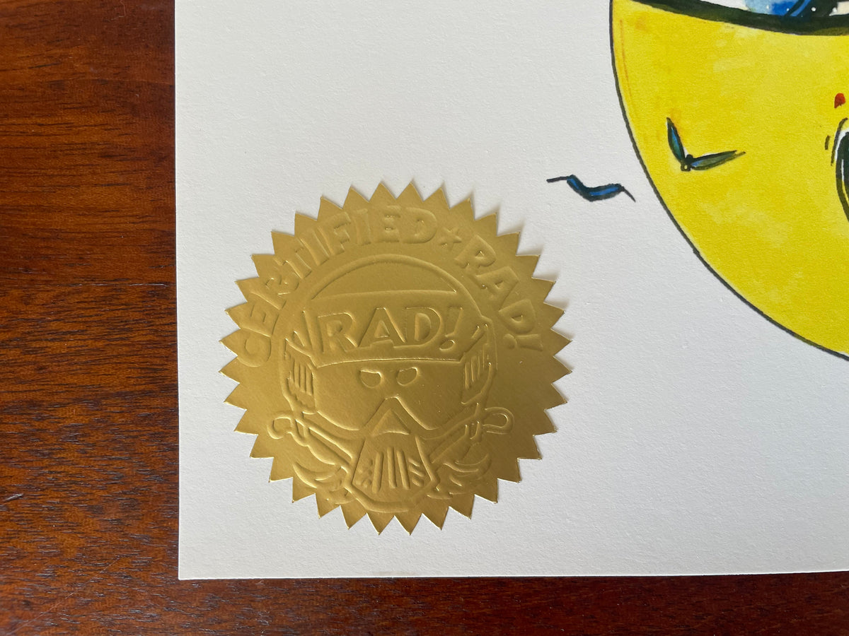 Rad Sun Up LIMITED EDITION PRINT – RADICAL RICK