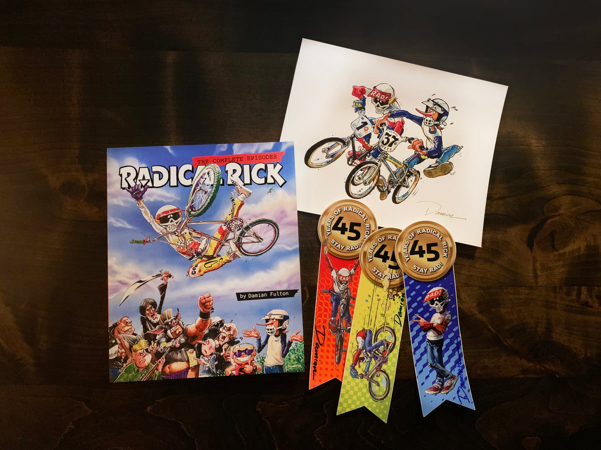 Signed Radical Rick Softcover Book Combo Package – RADICAL RICK