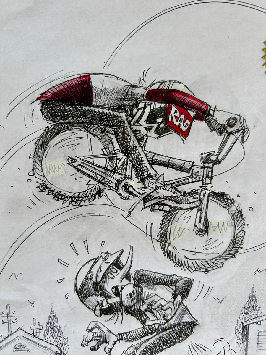 “Buddy-Hop” Original Artwork – RADICAL RICK