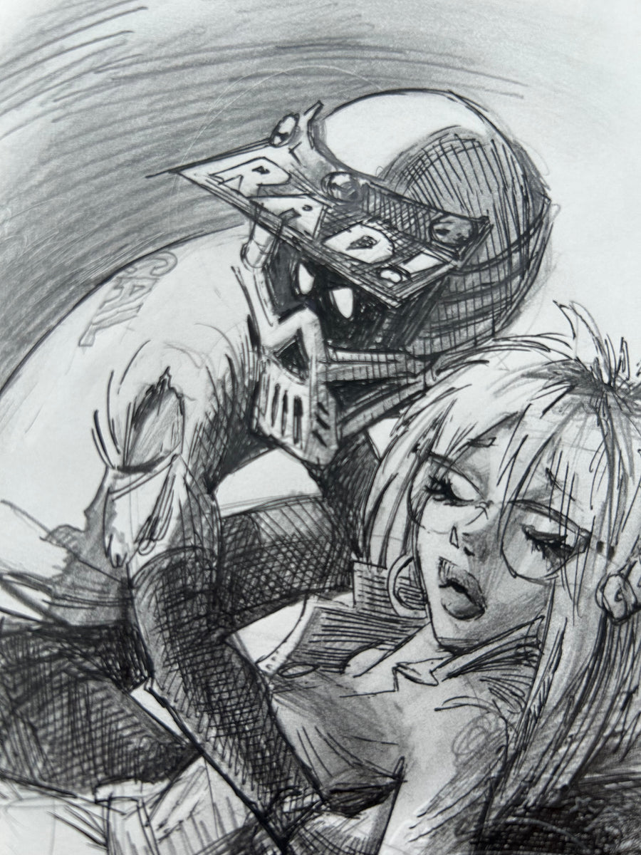 “RICK TO THE RESCUE” Original Art – RADICAL RICK