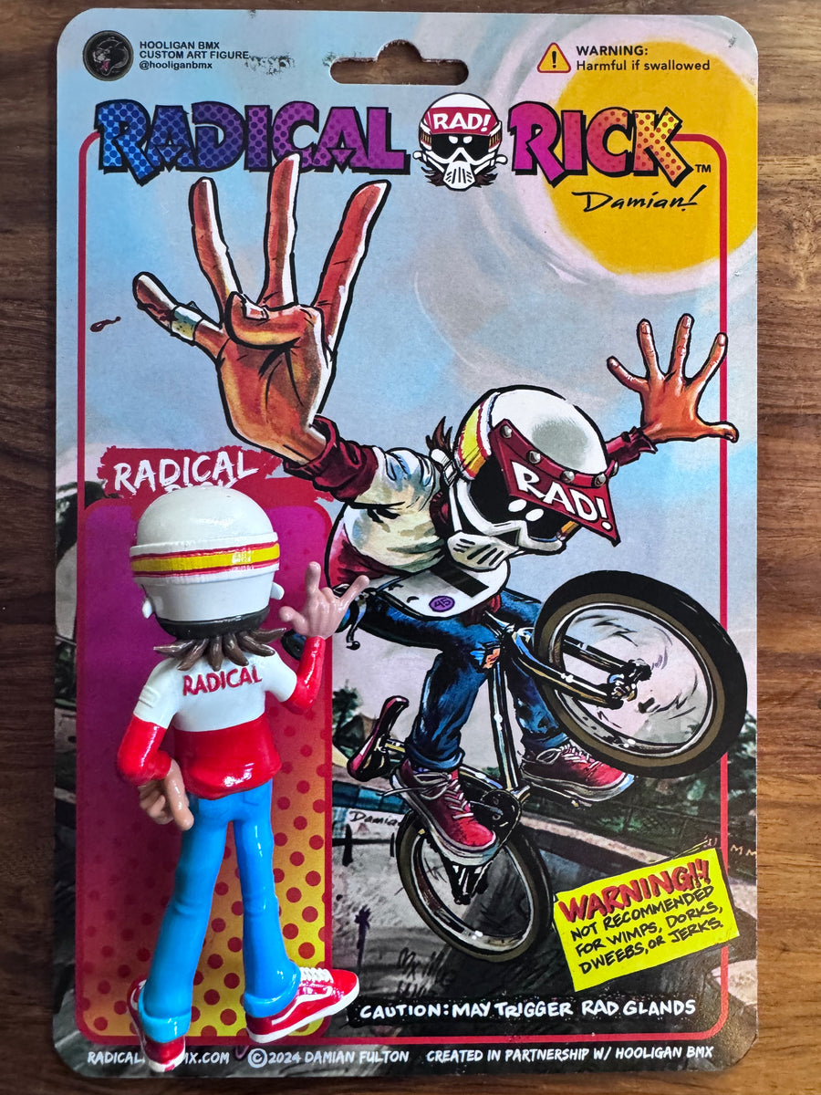 Radical Rick 45th Anniversary Hand-Cast Resin Limited Edition Figure V ...