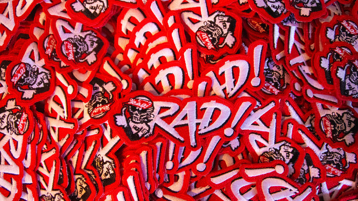RAD! 4" Motto Patch – RADICAL RICK