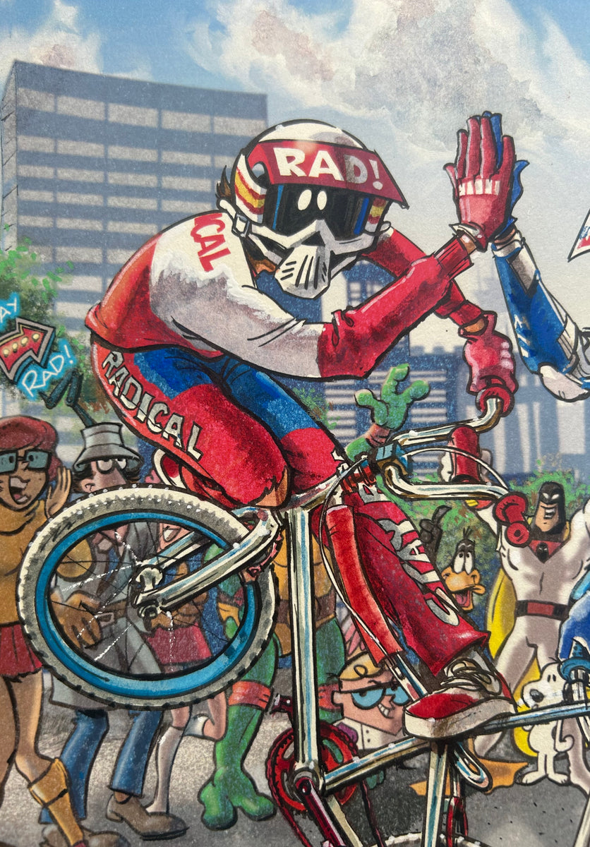 “RICK AND RON” ORIGINAL PAINTING – RADICAL RICK