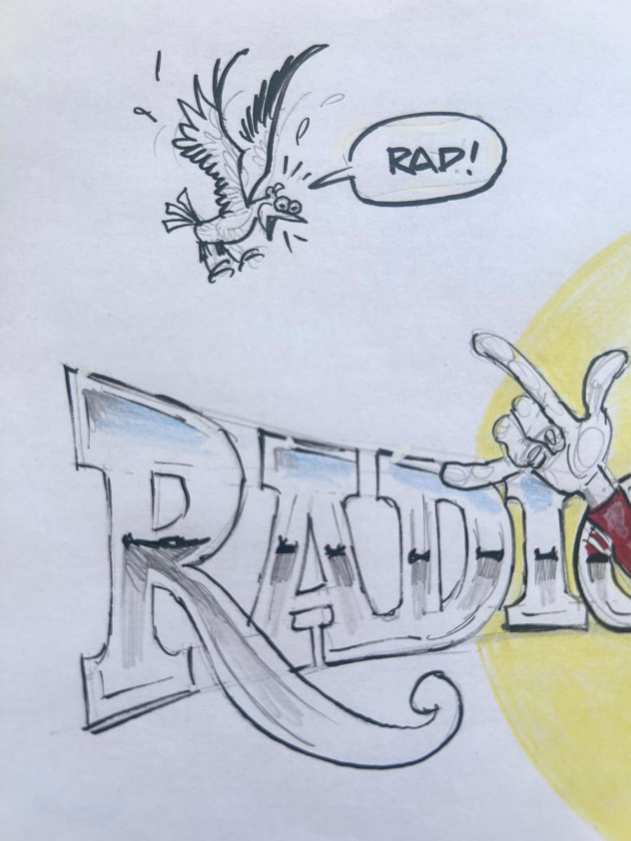 "RADICAL RICK" ORIGINAL ART