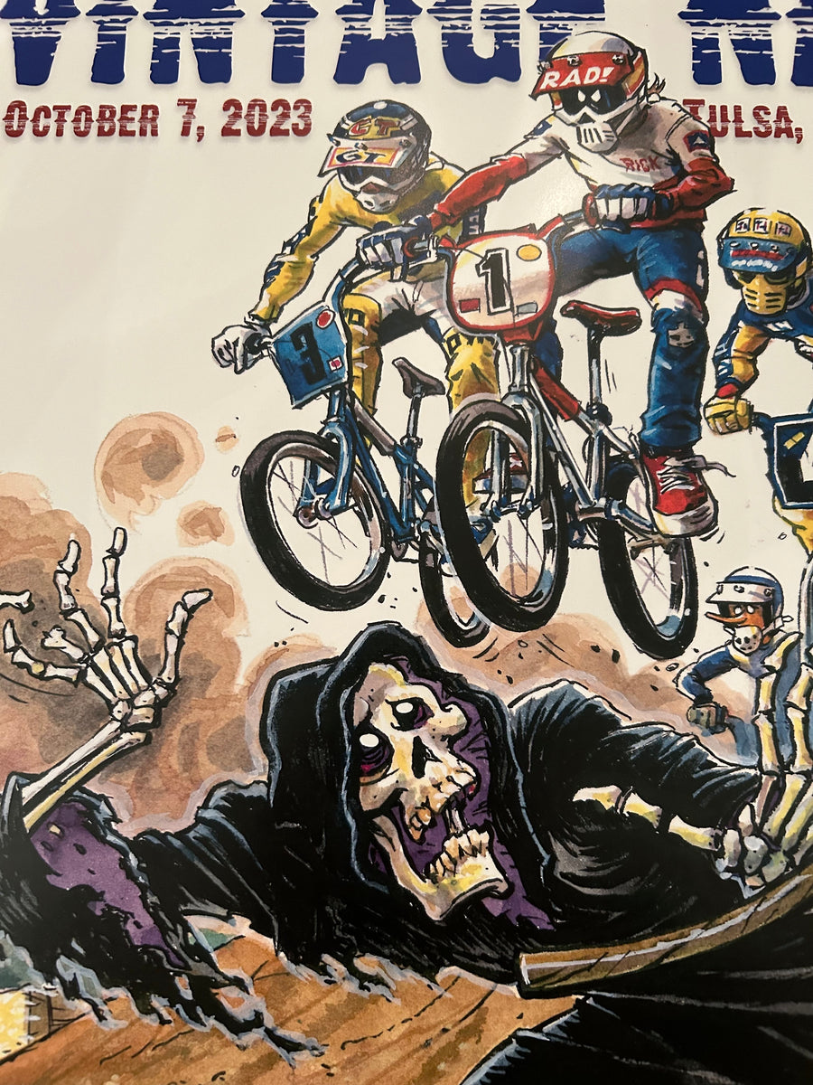 “VINTAGE NATIONAL” Limited Edition Poster – RADICAL RICK