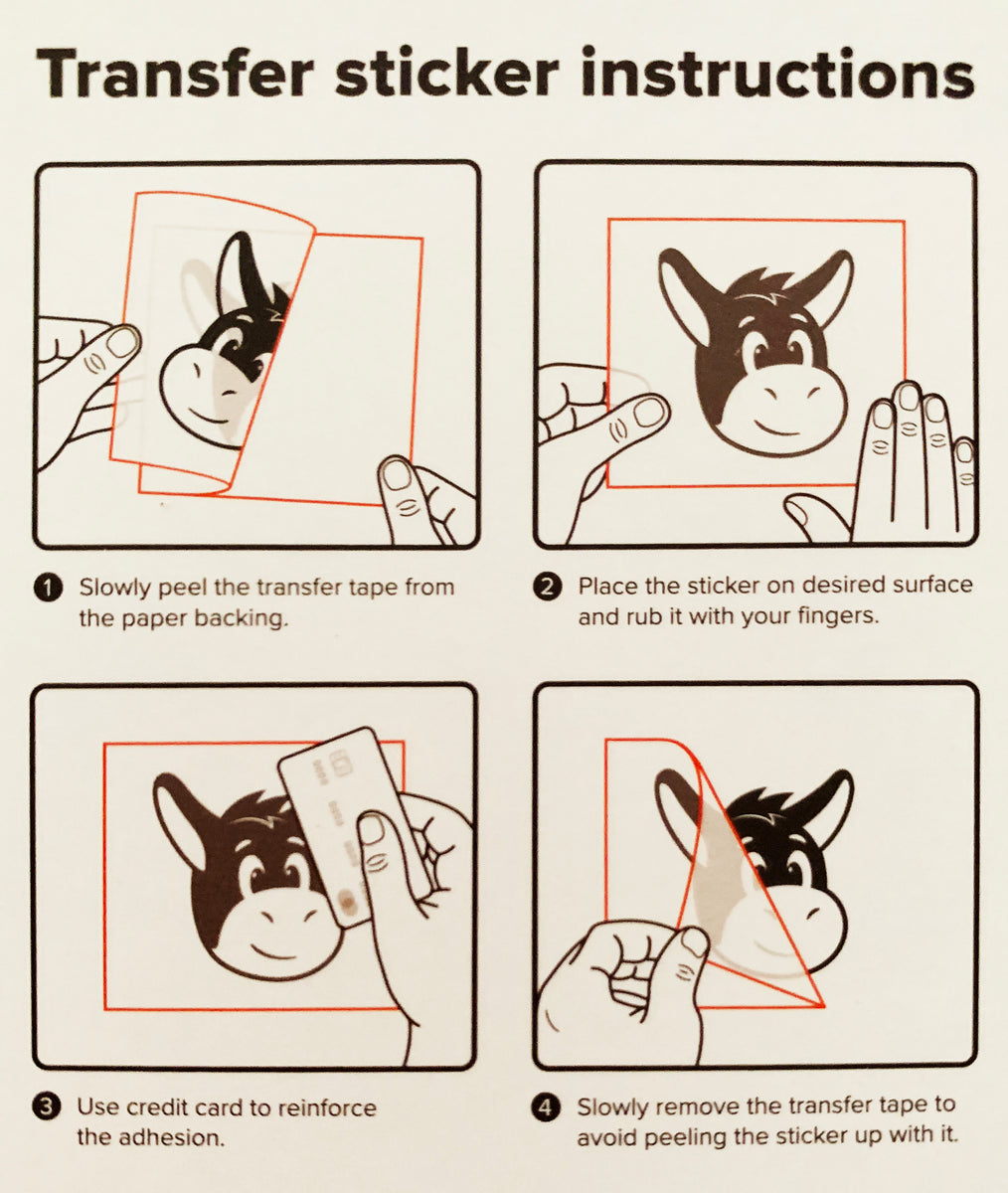 RADICAL RICK 5X5 WHITE VINYL DECAL