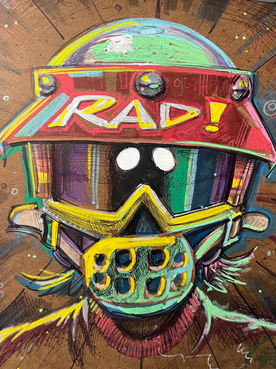 “RADICAL PORTRAIT” Original Art – RADICAL RICK