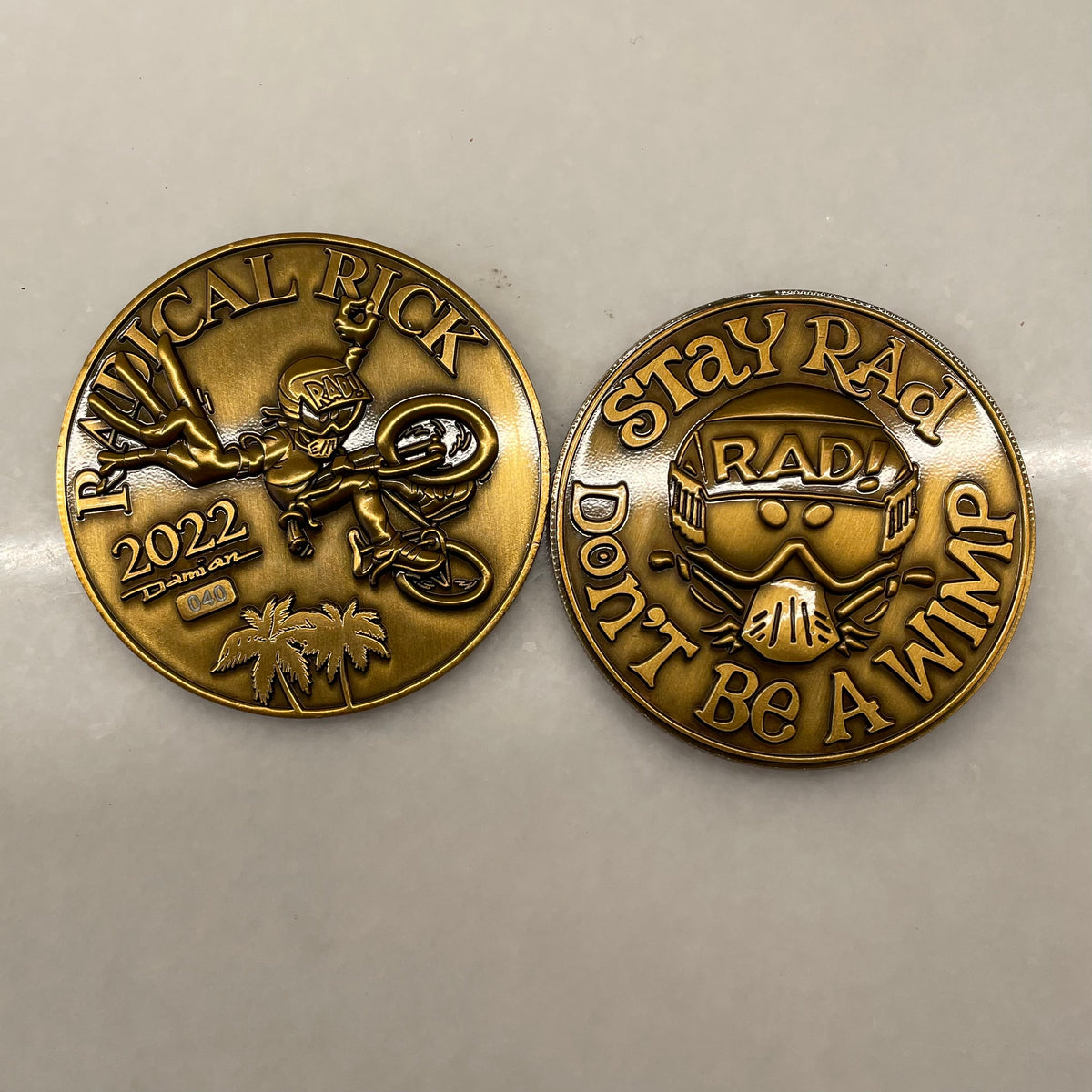 Radical Rick 2022 Collector Coin – RADICAL RICK