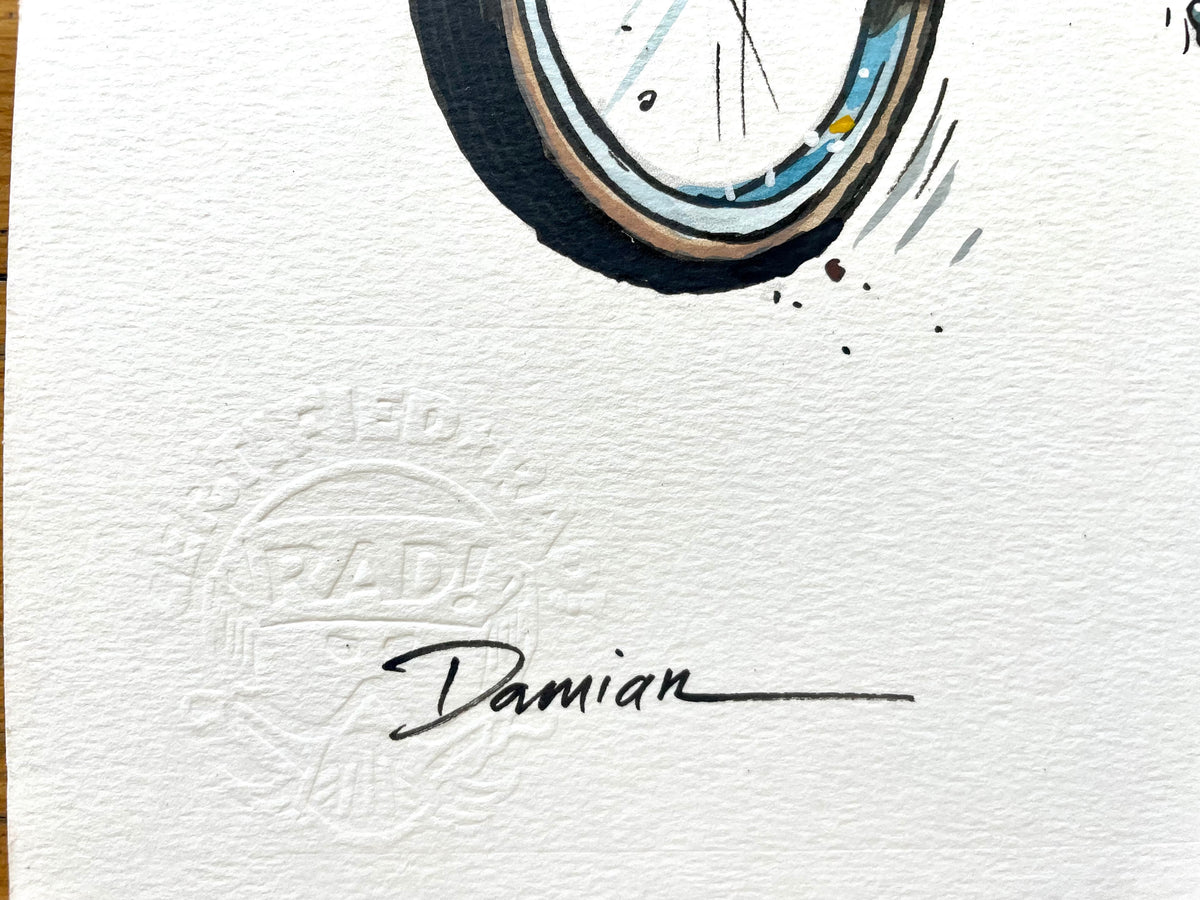 “CLASSIC CROSS-UP” Original Art – RADICAL RICK