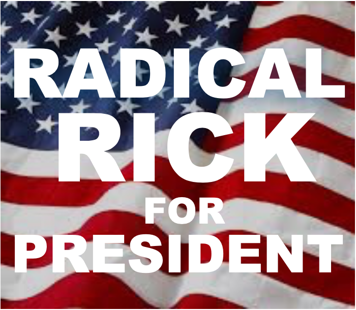 SOLD OUT "Rad, White and Blue" - Archive Quality Print – RADICAL RICK